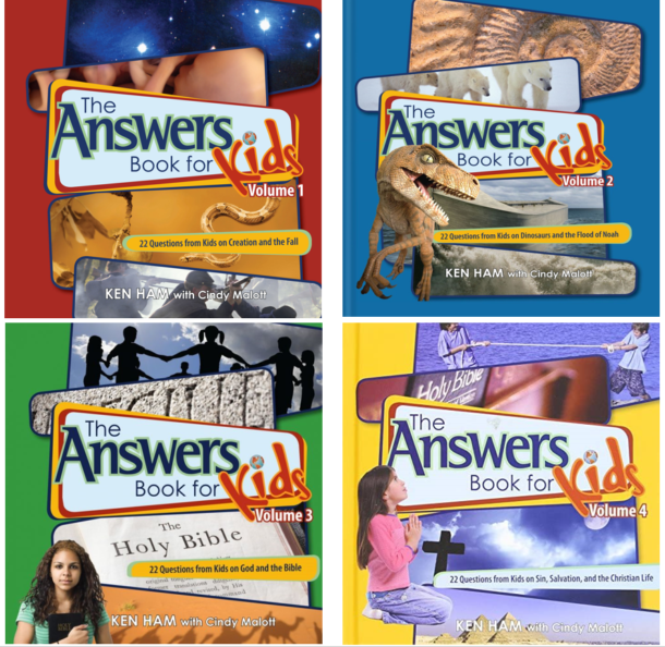 Answers Books for Kids Set (Vol 1-4) | Alpha Omega Institute