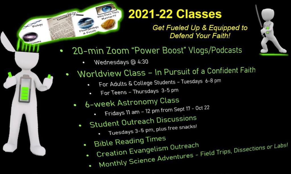 2021 Classes | Alpha Omega Institute